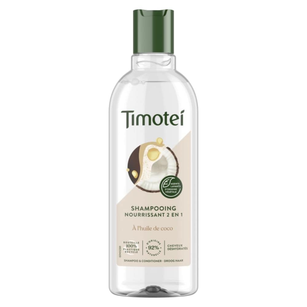 TIMOTEI Shampooing 2 en 1 Nourrissant Huile de Coco - 300ml - GO DELIVERY