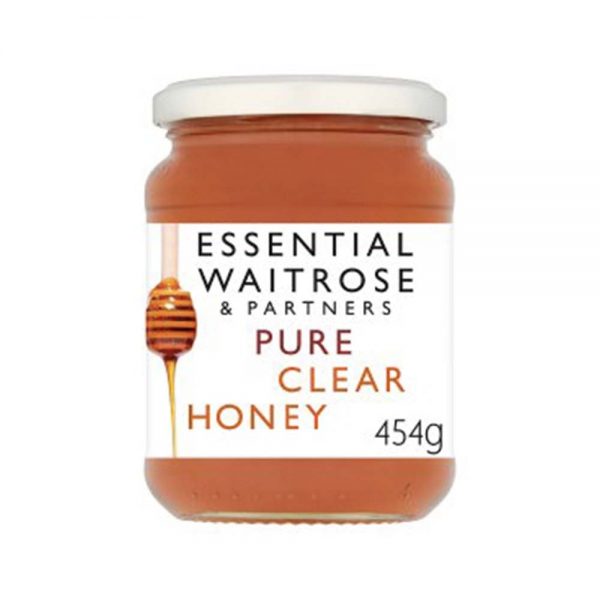 WAITROSE Essential Pure Clear Honey - 454g - GO DELIVERY