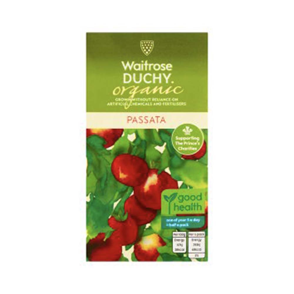 WAITROSE Duchy Organic Passata - 500g - GO DELIVERY