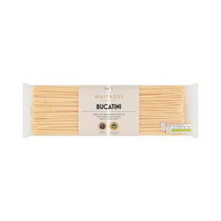 WAITROSE No.1 Bucatini Pasta - 500g - GO DELIVERY