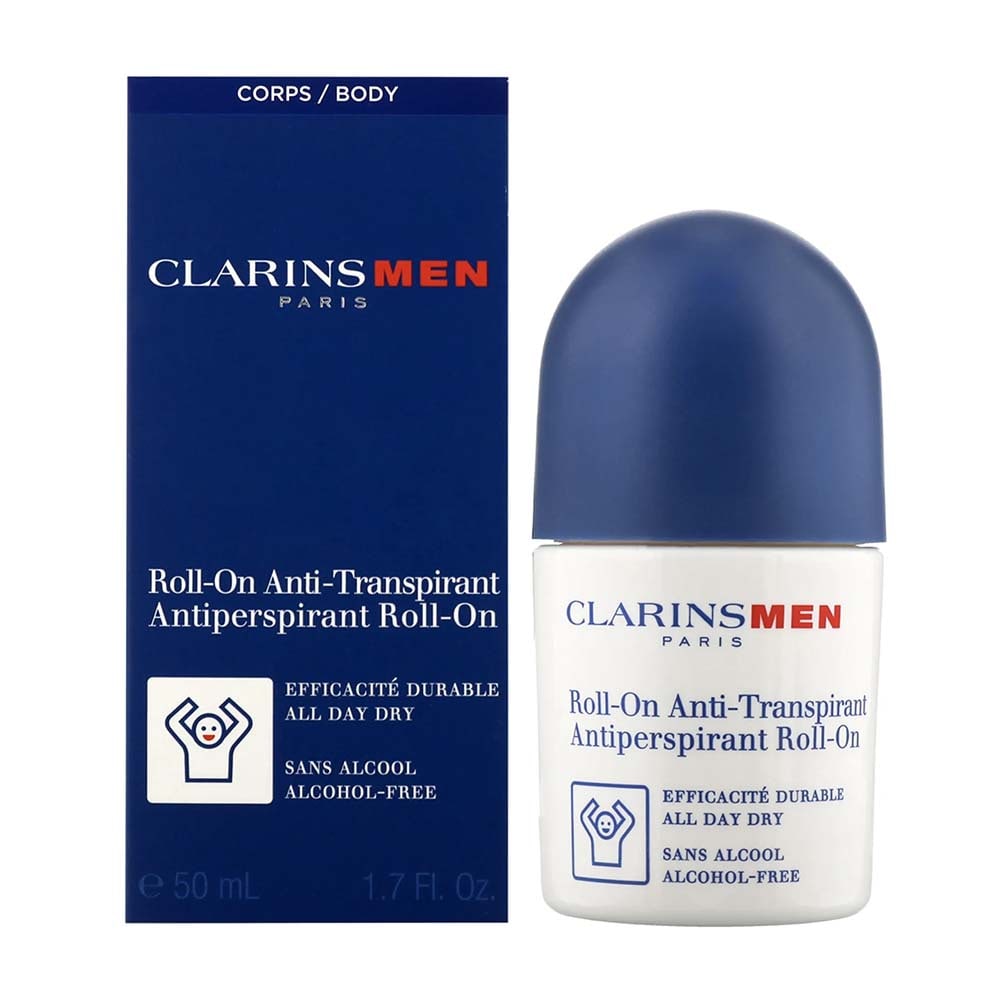 CLARINS Men Roll on Anti Transpirant - 50ml - GO DELIVERY