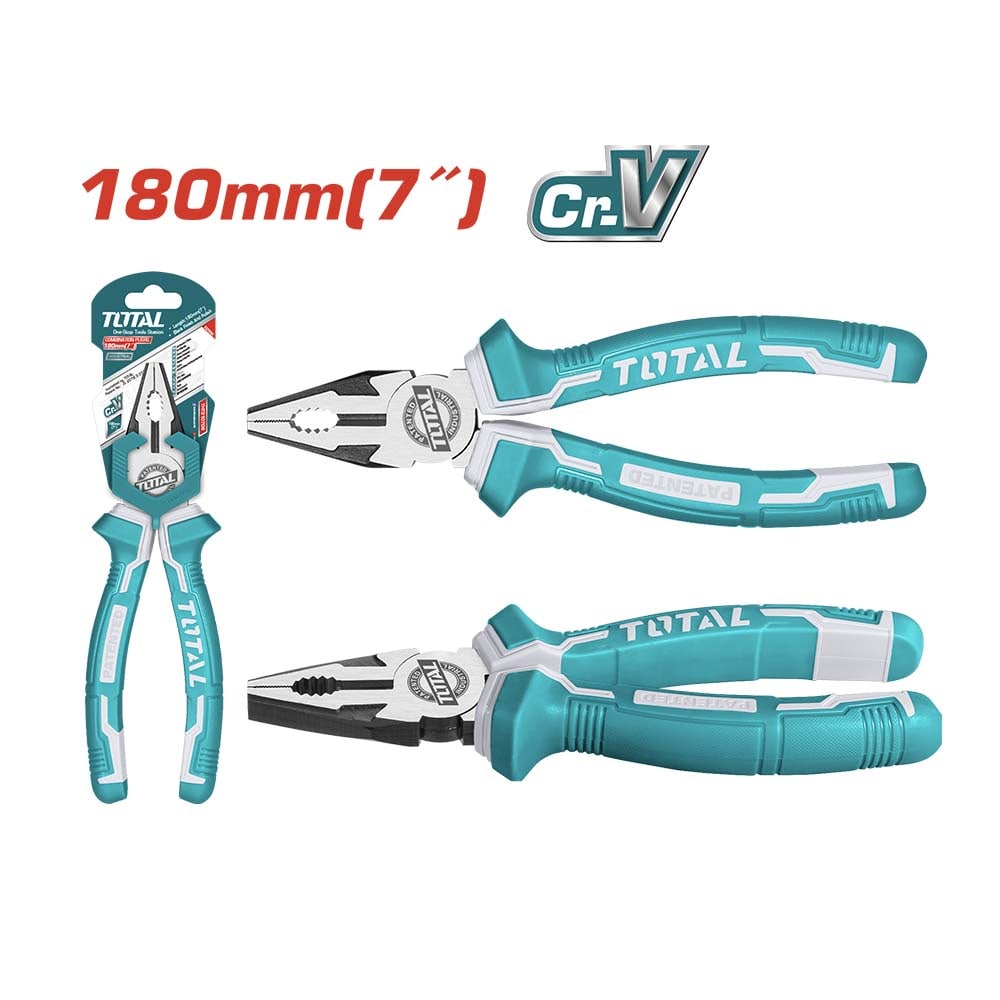 TOTAL Combination Pliers Size: 7 - GO DELIVERY
