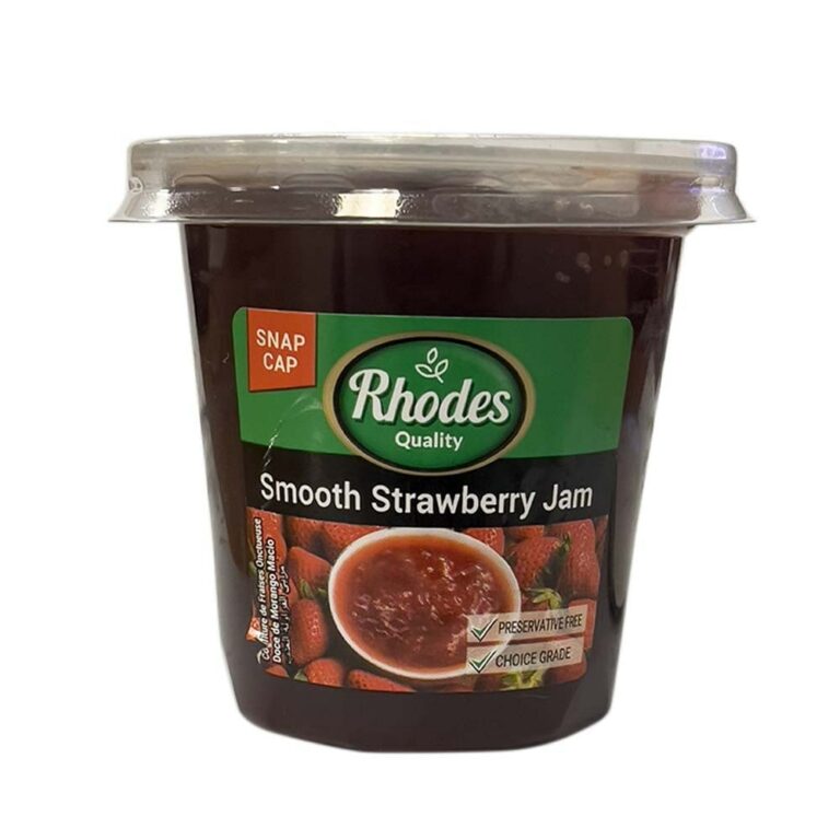 RHODES Strawberry Jam In Plastic Tub - 290g - GO DELIVERY