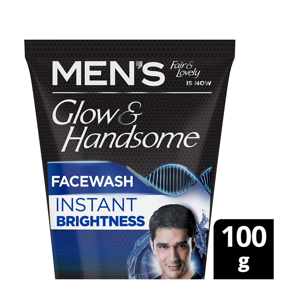 GLOW & HANDSOME Face Wash Men - 100g - GO DELIVERY