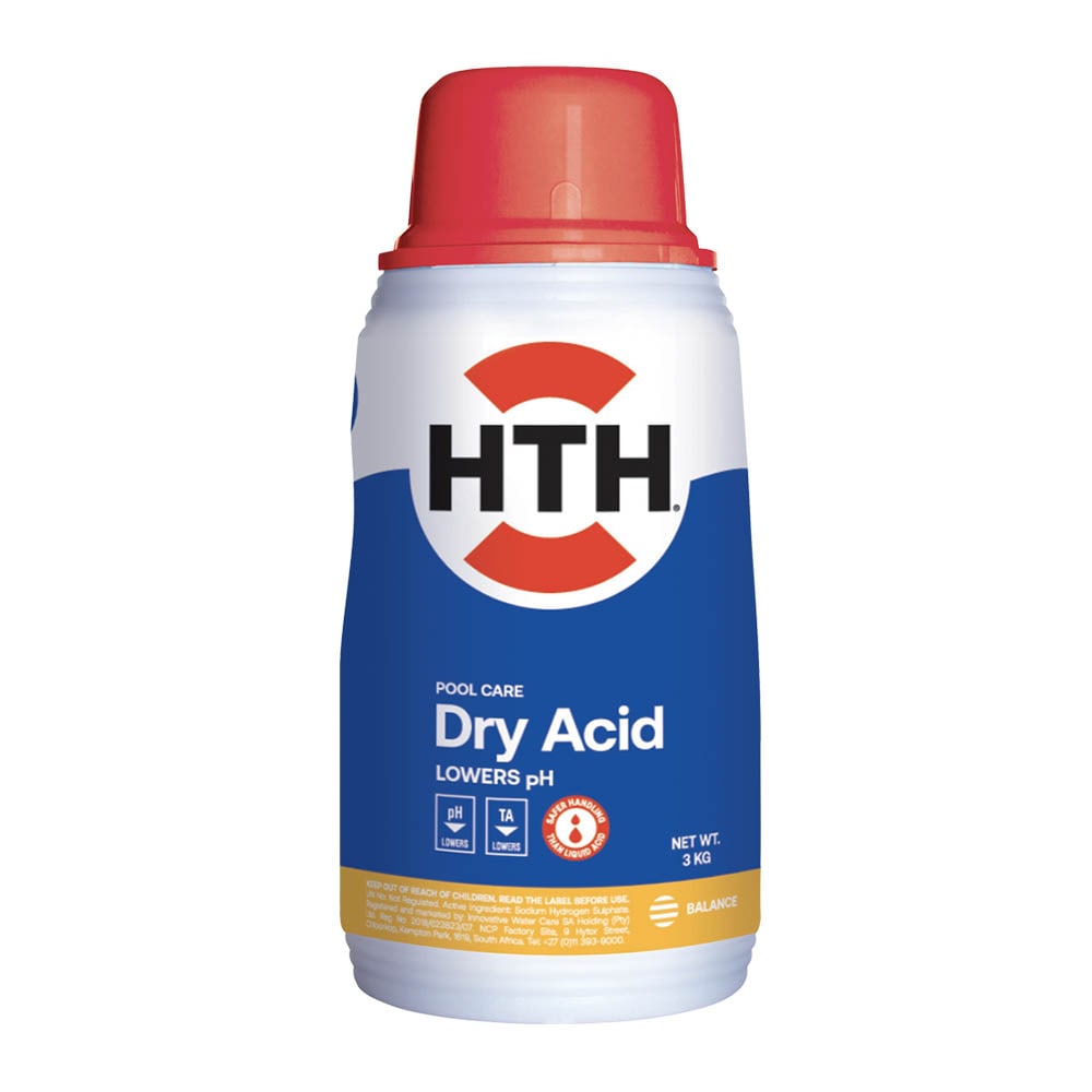 HTH Dry Acid - 3kg - GO DELIVERY