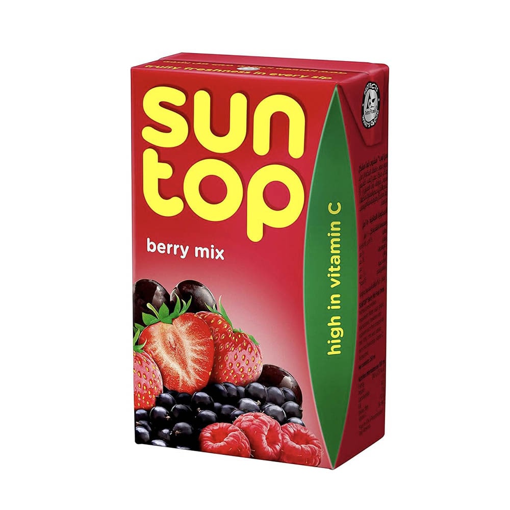 SUN TOP Juice Red Berries - 250ml - GO DELIVERY