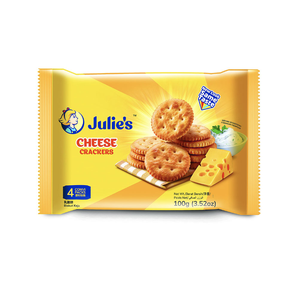 Julie Cheese Crackers 100g Go Delivery