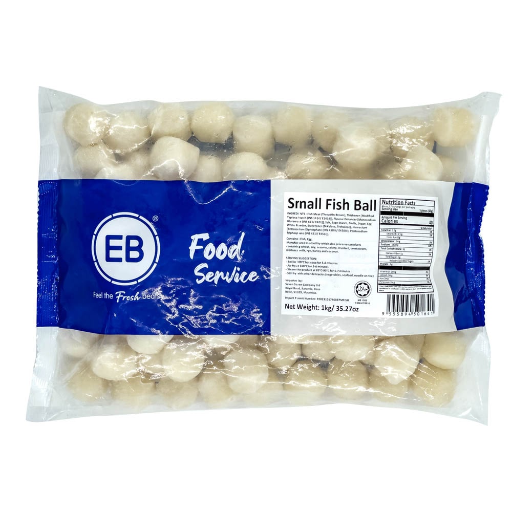 EB Fish Ball Small - 1kg - GO DELIVERY