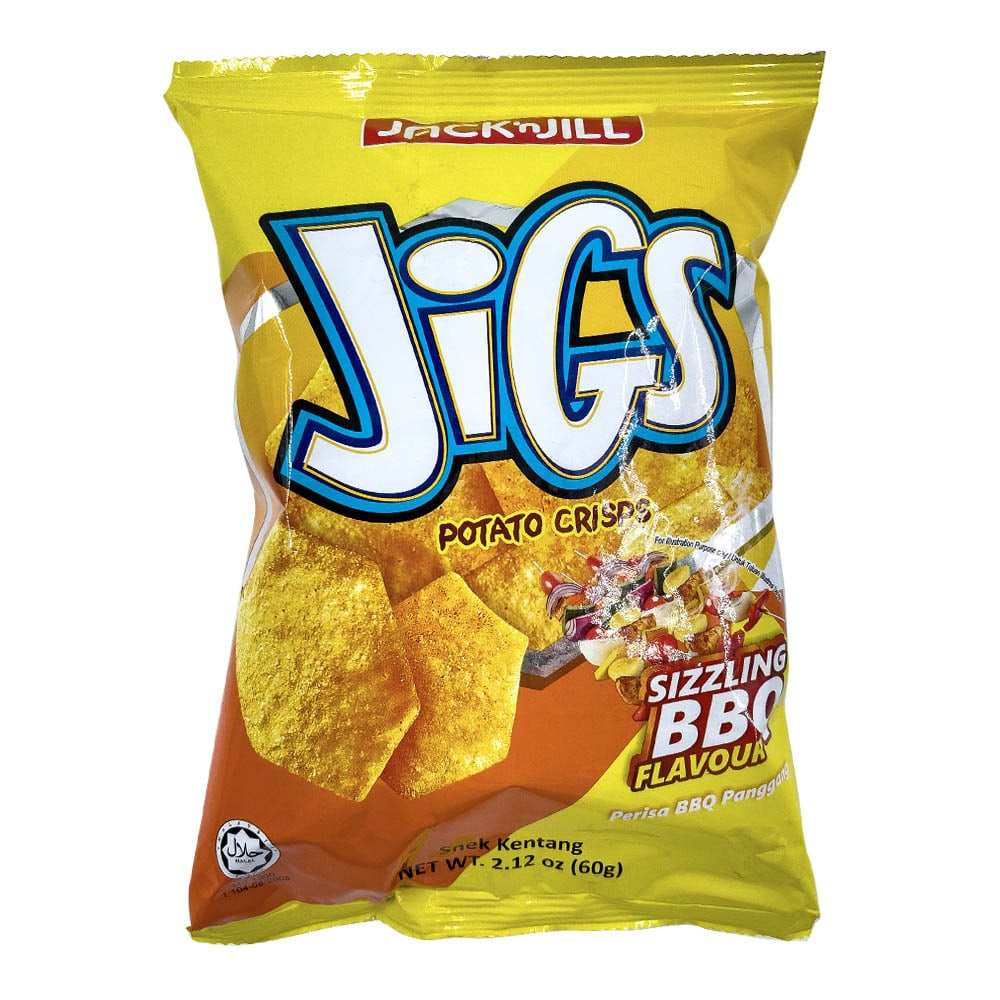 JACK'NJILL Jig Sizzling BBQ - 60g - GO DELIVERY