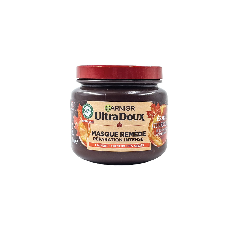 GARNIER Ultra Doux Mask Érable Guérisseur - 340ml - GO DELIVERY