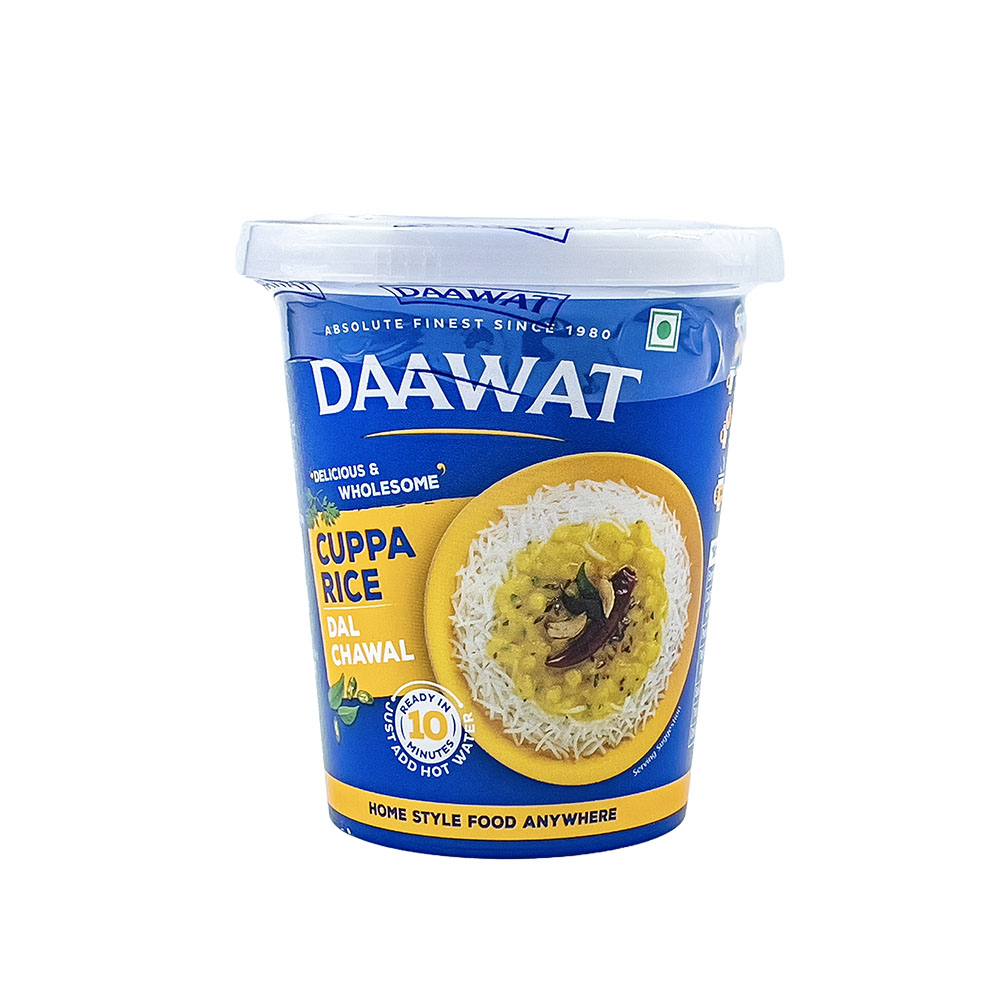DAAWAT Cuppa Rice Dal Chawal - 87g - GO DELIVERY