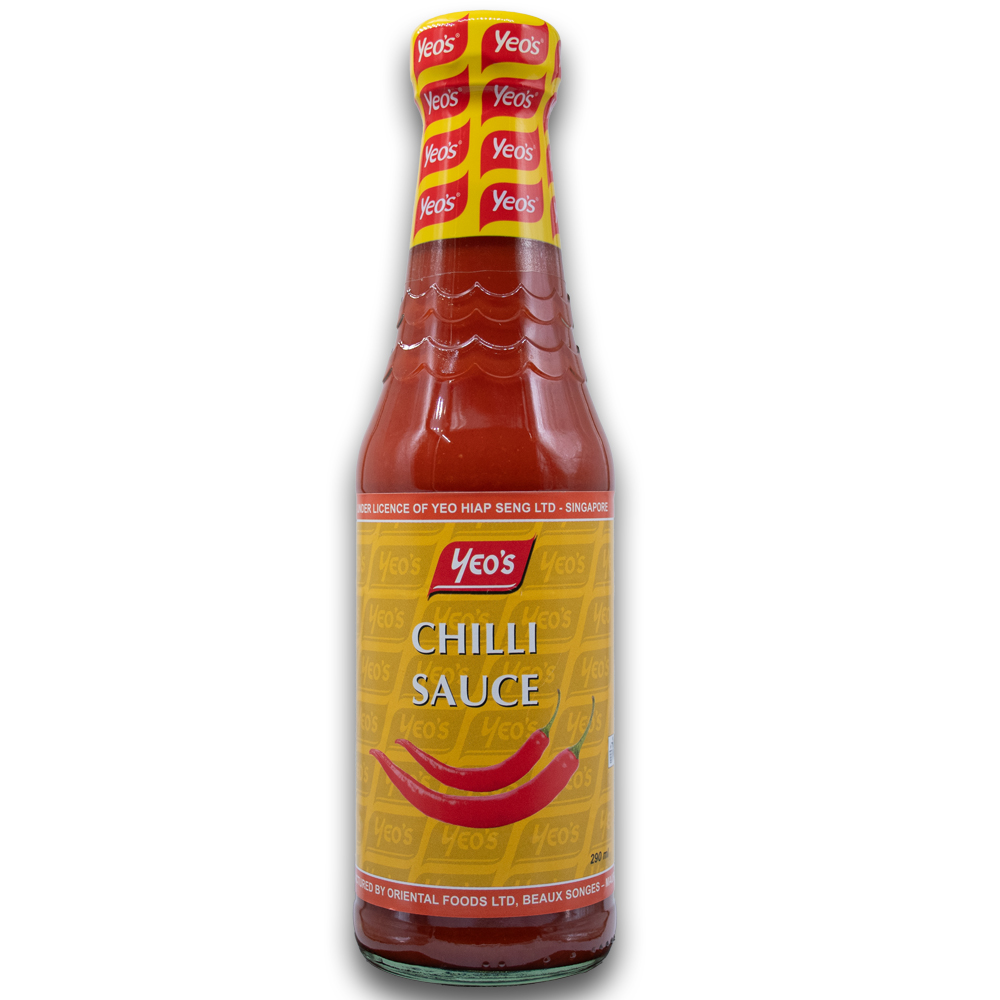 YEO'S Hot Chilli Sauce - 290ml - GO DELIVERY